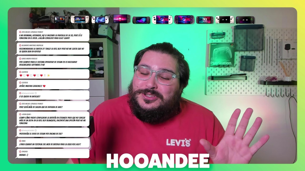 ¡Tarde de charla sobre Steam Deck, ROG Ally y Legion Go! - YouTube