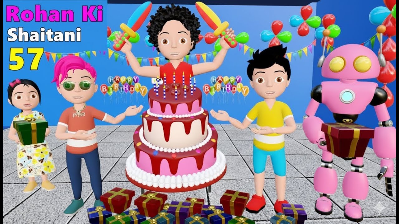 Rohan Ki Shaitani 57 | Pinku Ka Birthday | Pagal Beta | Desi Comedy ...