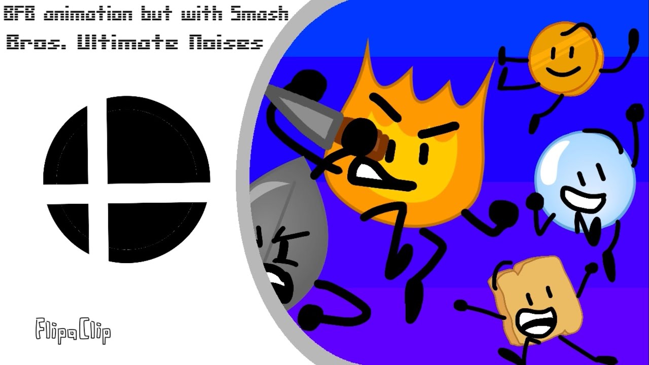 BFB animation but with Smash Bros. Ultimate noises - YouTube