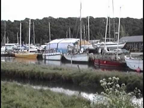 Gweek village in Cornwall June 1990 - YouTube