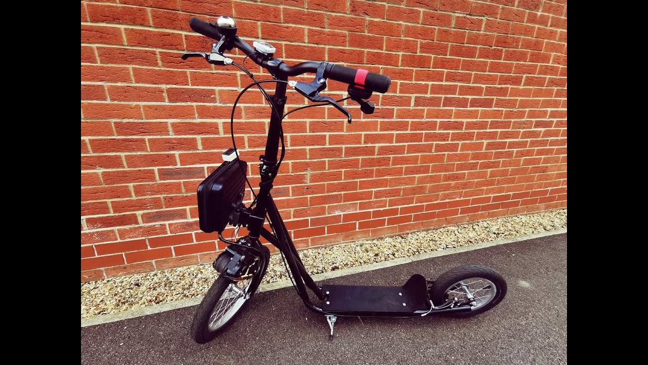 3D Printed Friction Drive Push Scooter! - YouTube