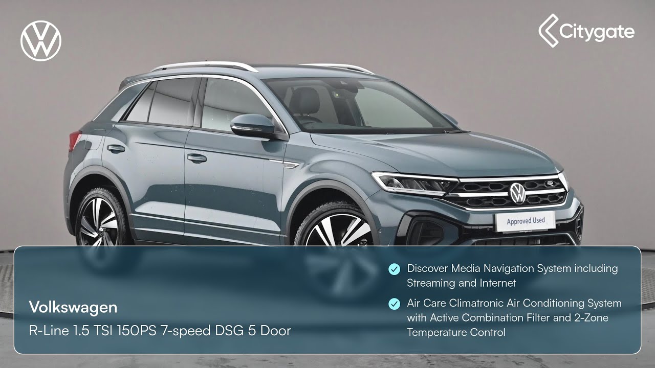Volkswagen T-Roc - R-Line 1.5 TSI 150PS 7-speed DSG 5 Door - West ...