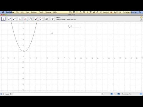 GeoGebra Tutorial - Tracing objects no 1 - YouTube