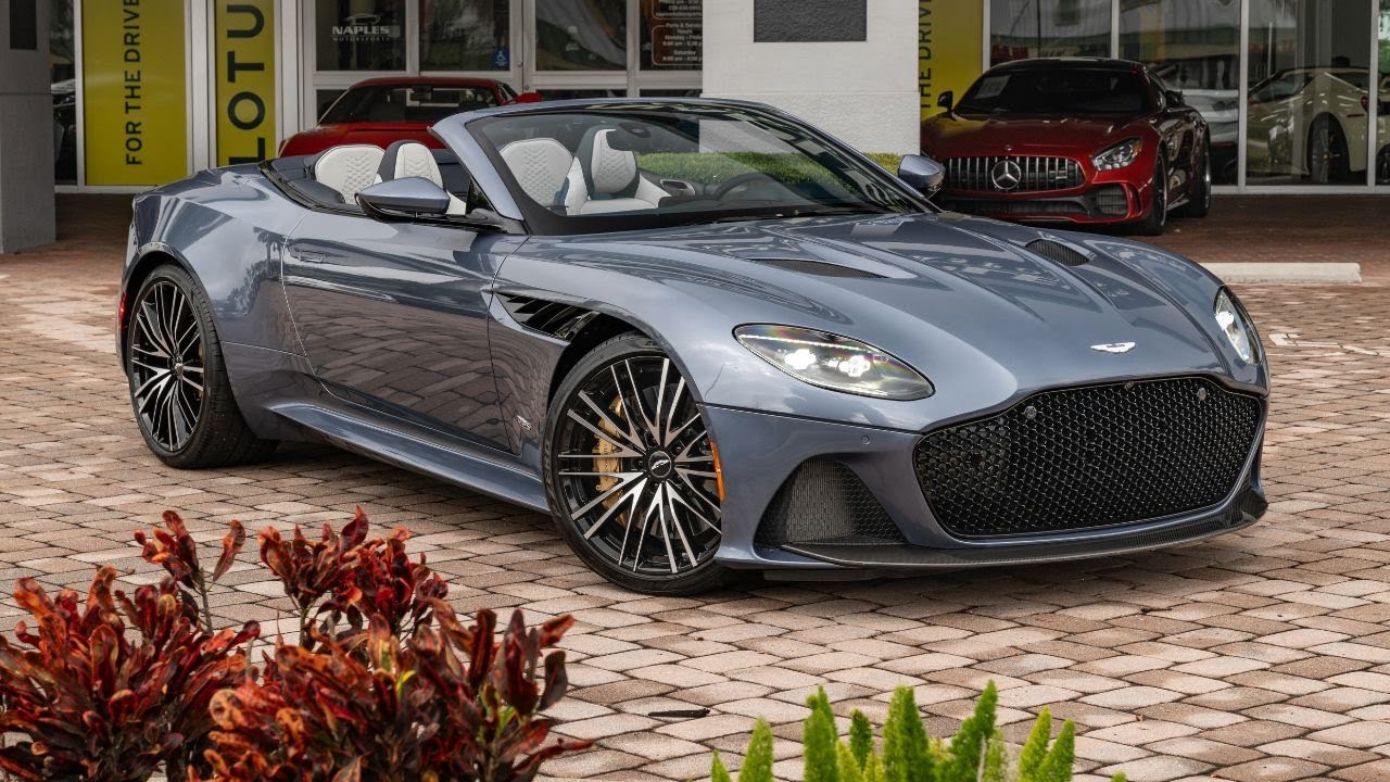 2022 Aston Martin DBS in Blue over Cream Interior - YouTube