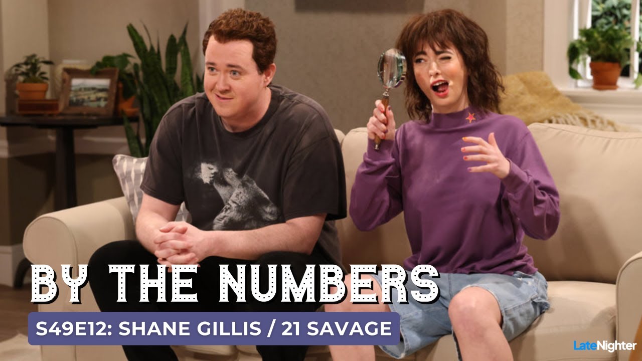 Shane Gillis / 21 Savage SNL By The Numbers - S49 E12 - YouTube