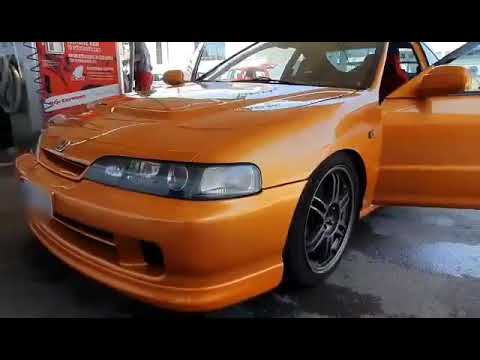 Dc2 imola orange integra type_R - YouTube