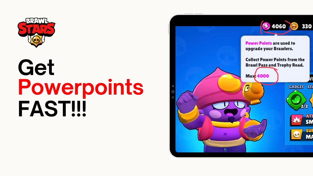 How To Get Powerpoints Fast in Brawl Stars (Best Method) - YouTube
