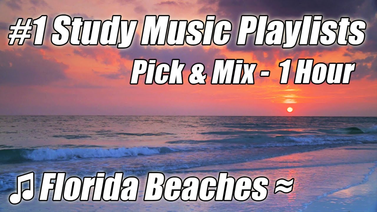Ocean Video MUSIC FOR STUDYING #1 Playlist Mix Classical Waves Beach ...