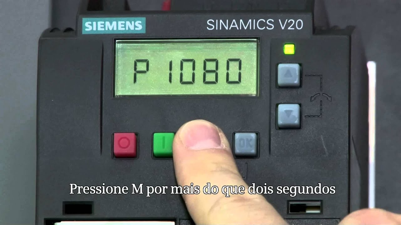 SINAMICS V20 Integração com S7-1200 - YouTube