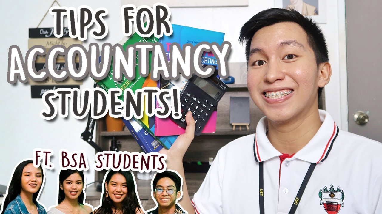 TIPS For Incoming ACCOUNTANCY Students! ft. BSA Students - YouTube