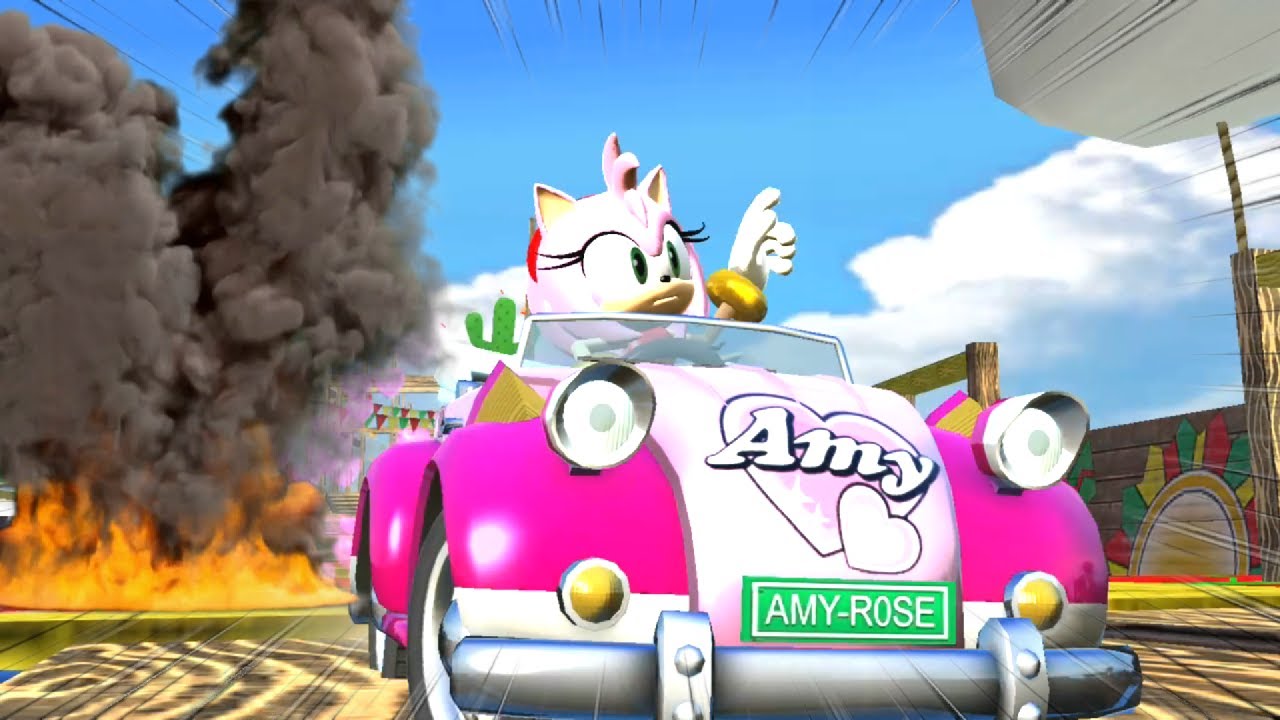 AMY (Jump Parade) 4 Laps Expert (Request) Sonic & Sega All-Stars (2022 ...