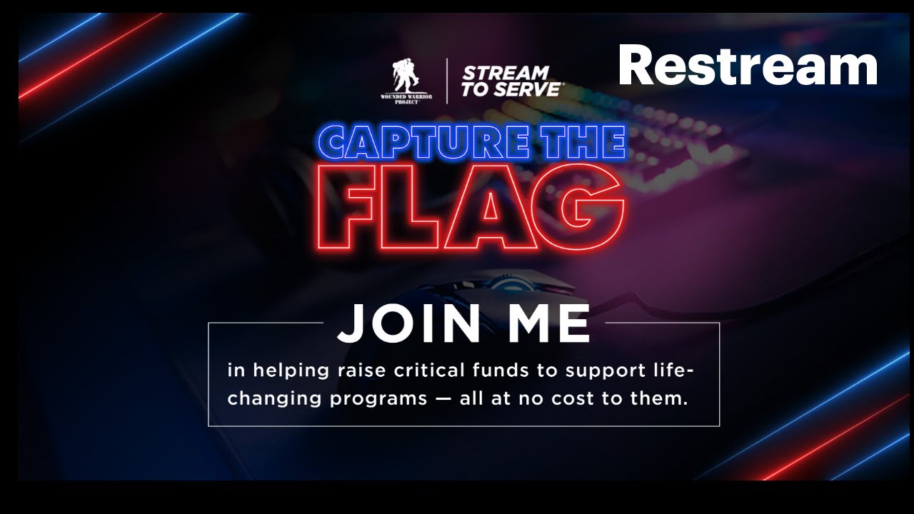 Streaming for a Cause: Supporting Wounded Warriors Through Gaming - YouTube