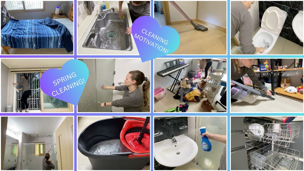 Spring Clean With Me! / Cleaning Motivation - YouTube