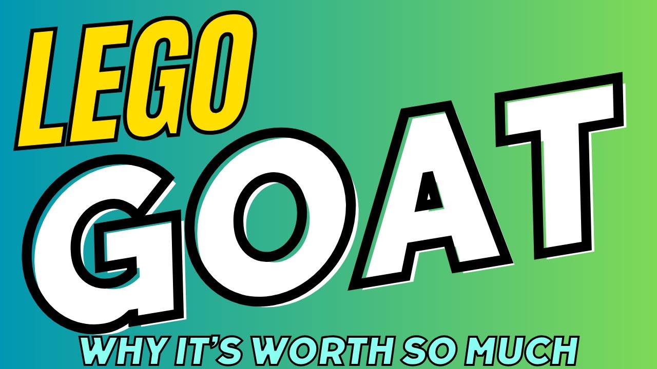 Lego - Lets Talk About The GOAT - YouTube