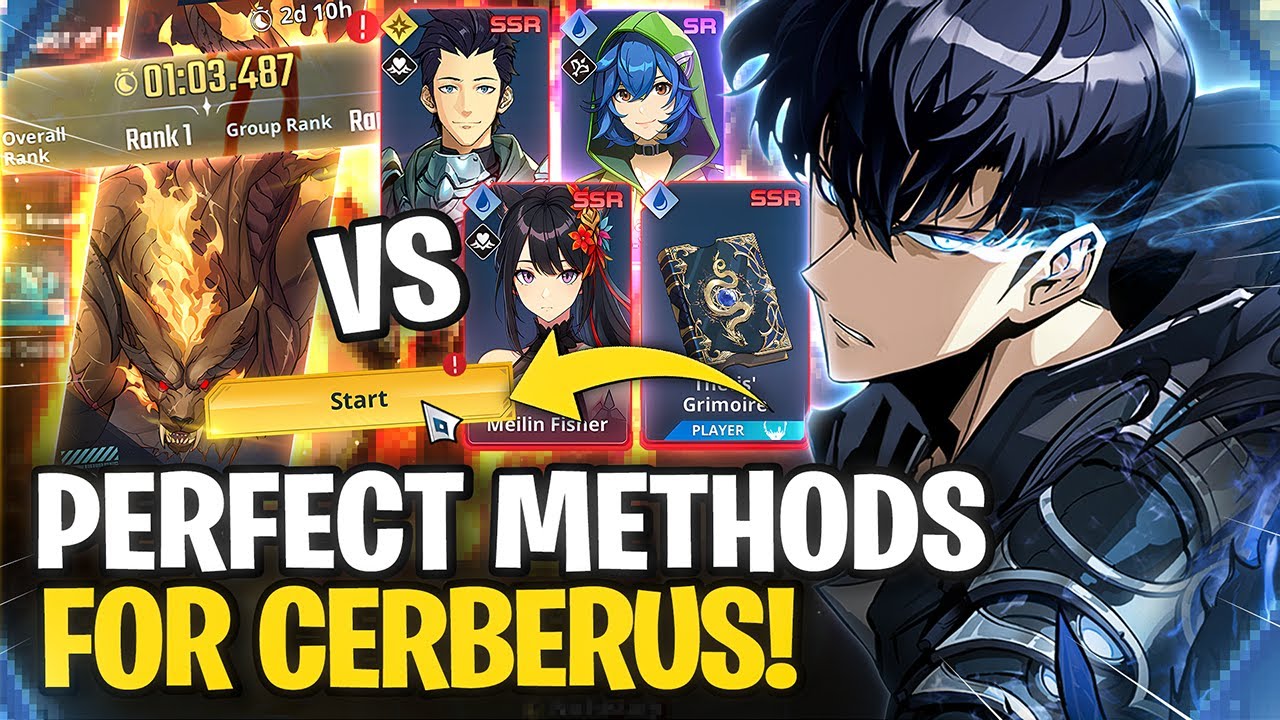 PERFECT METHODS FOR CERBERUS! (SEASON 4) - SOLO LEVELING ARISE - YouTube