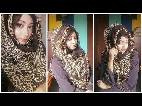 Full Coverage Hijab Tutorial 2019 || Easy Full Front and Back Coverage