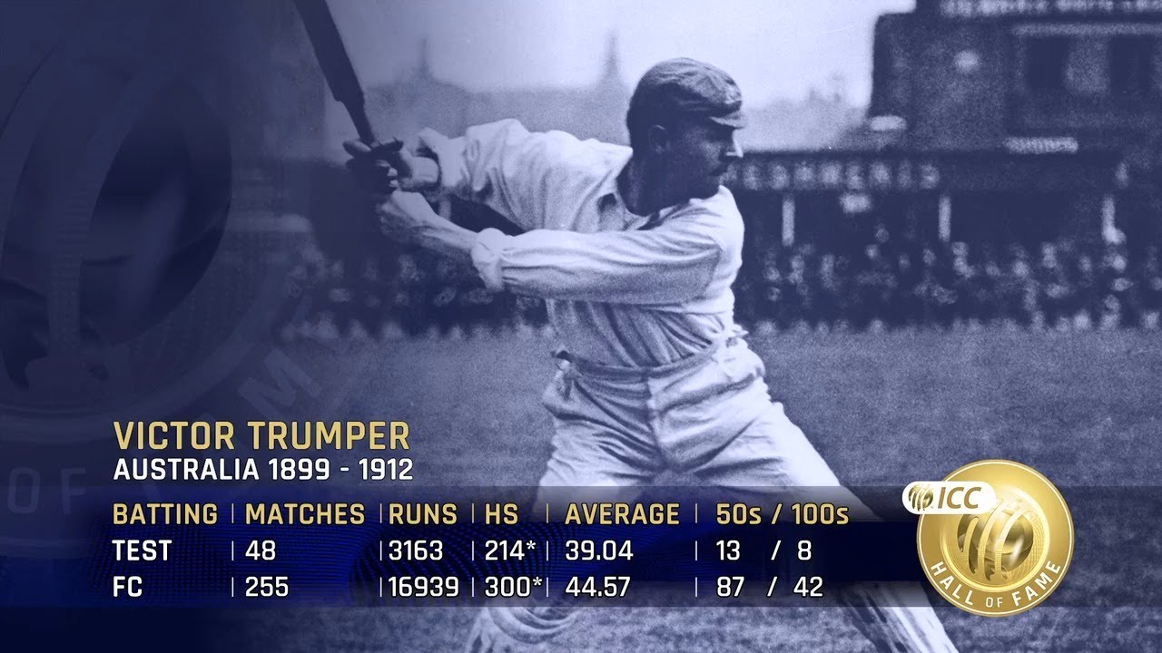 Meet the ICC Hall of Famers: Victor Trumper | 'God in Australia' - YouTube