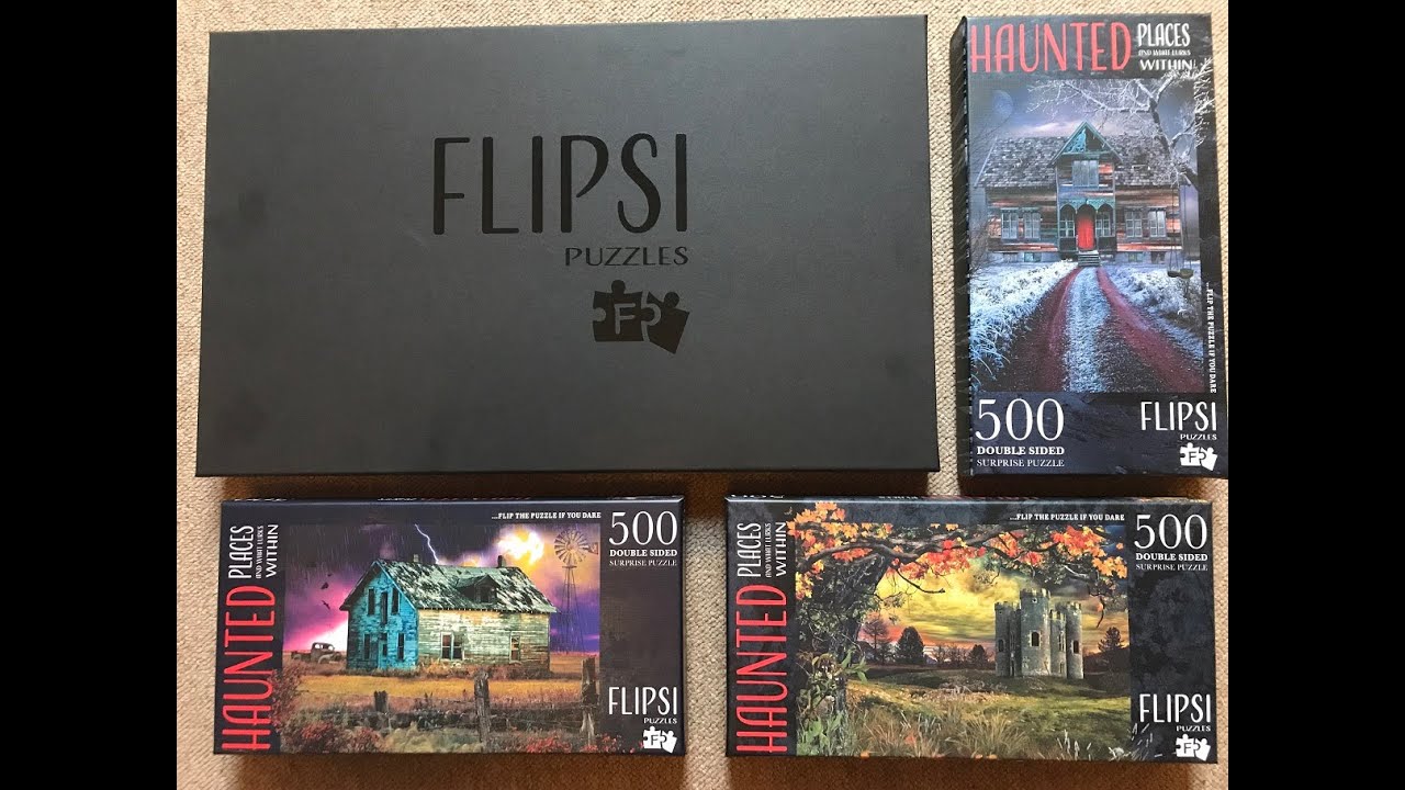 Flipsi Puzzles: Haunted Places and What Lurks Within (Kickstarter ...
