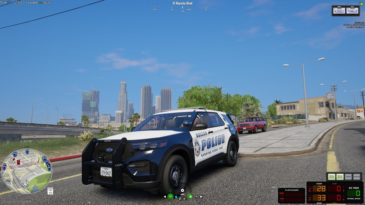 FiveM/GTAV/FivePD/Dallas PD/PART 2 - YouTube