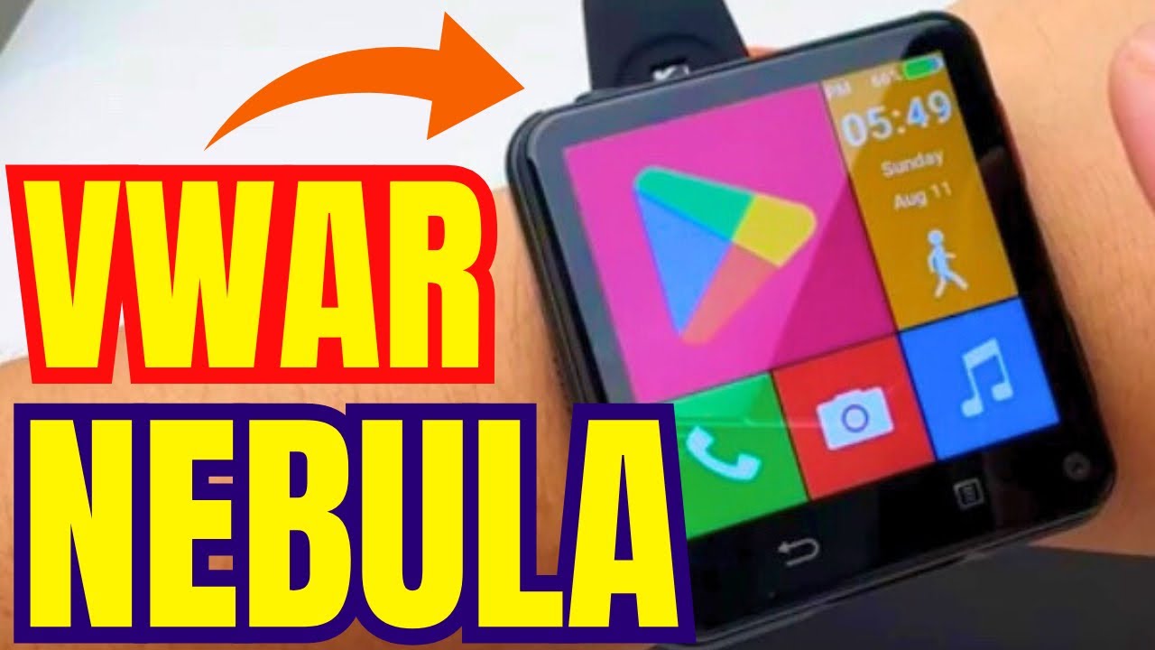Smartwatch NEBULA X - Android 11, GPS, 5G e muito mais. Unboxing ...
