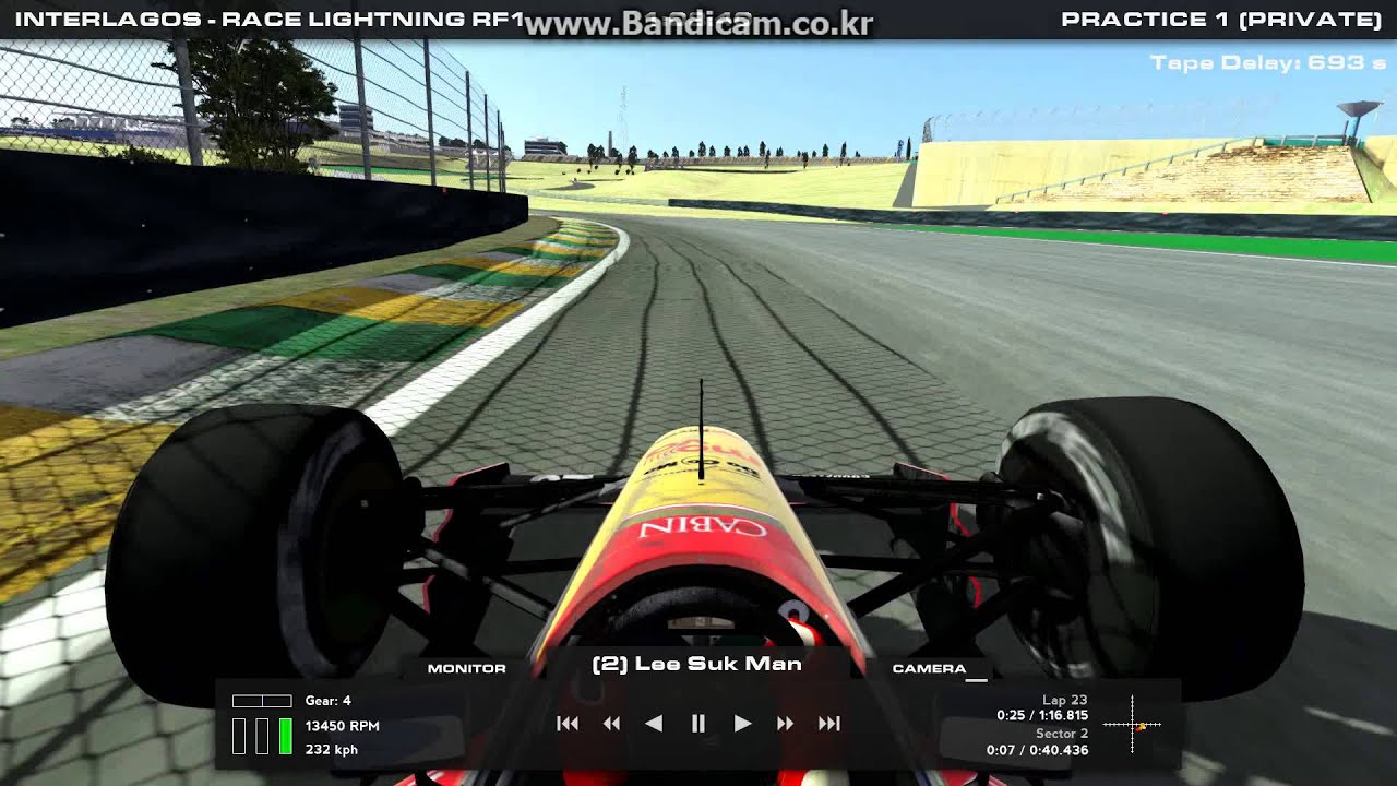 Rfactor2 - F1 ASR Classic (F1 1992 Mod rF2) Demo - YouTube
