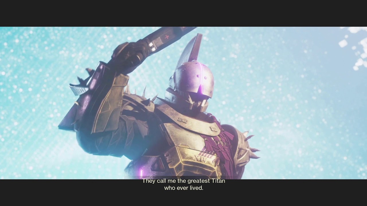 Destiny 2: Saint 14 entrance scene normal - YouTube