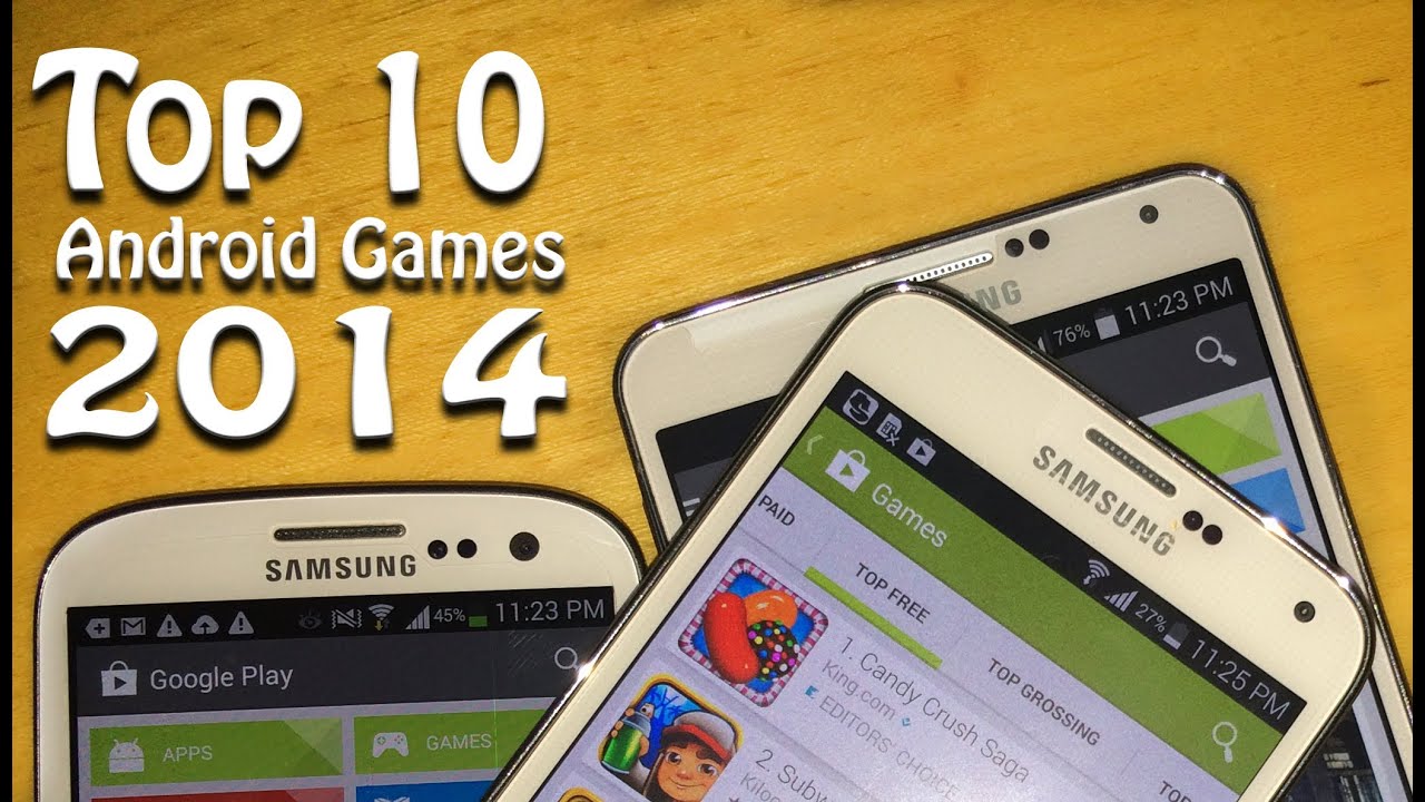 Top 10 Android Games 2014 | Best Android Games 2014 - YouTube