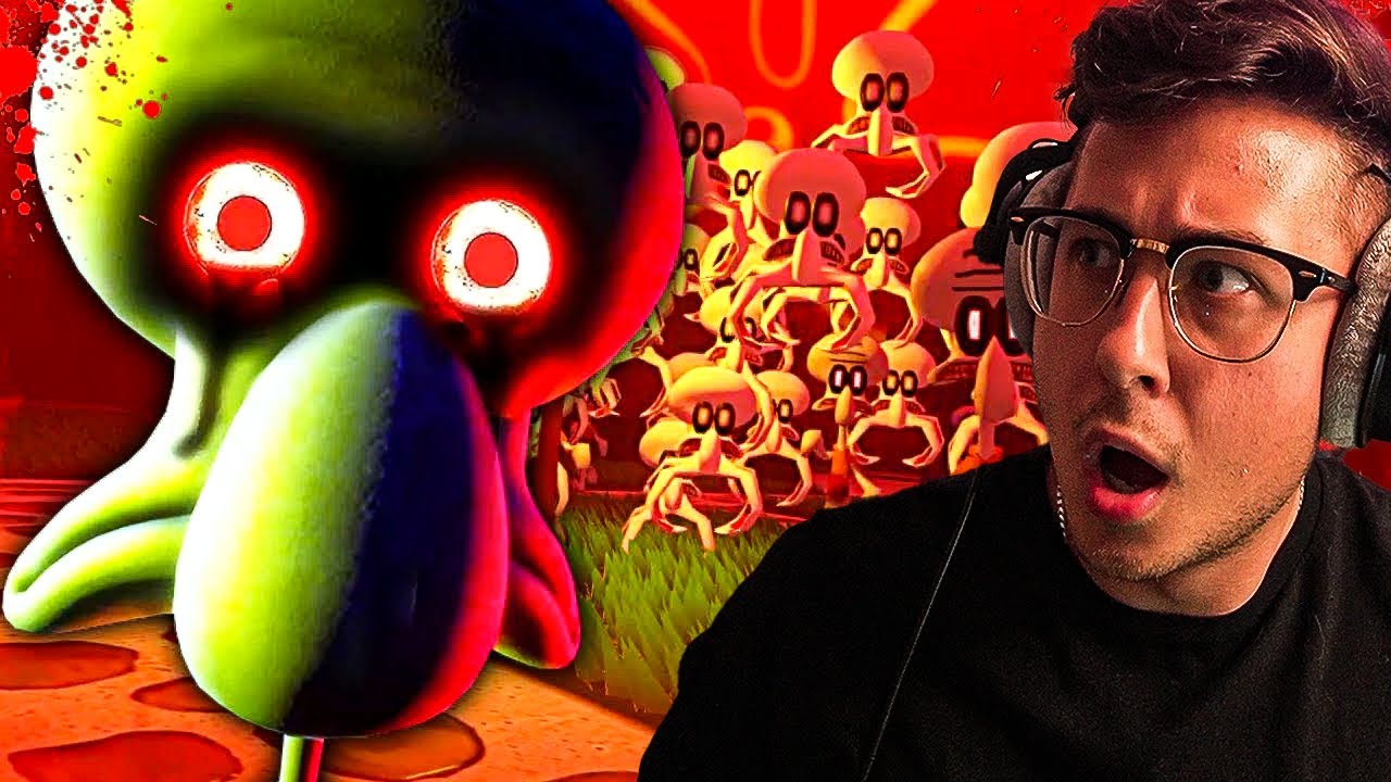 Squidward Horror Game | Nightmare in Squidville - YouTube