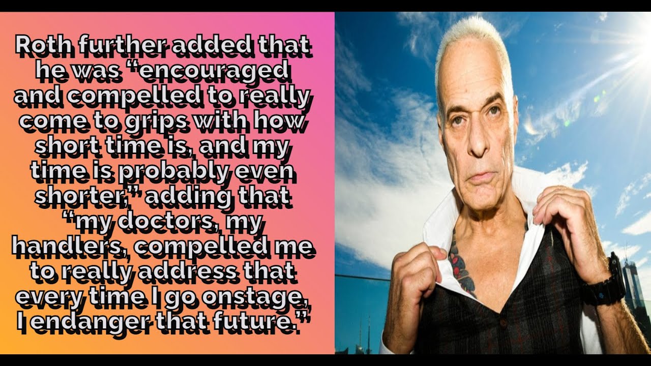 Is There Something Seriously Wrong With David Lee Roth? - YouTube