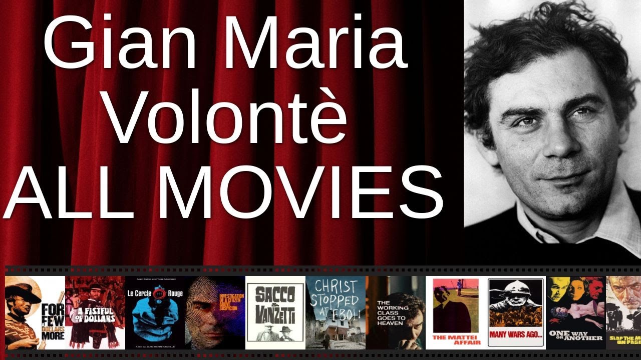 ALL Gian Maria Volontè Movies Ranked by Score (Critics + Fans) - YouTube