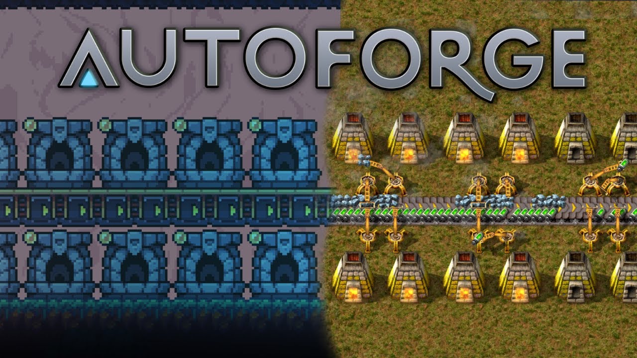 Factorio + Terraria = AutoForge - YouTube