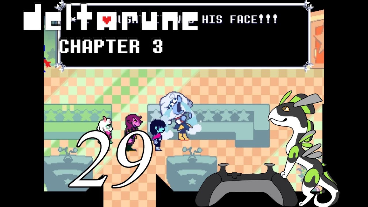 Deltarune Chapter 3 [29] Exploring Back Stage - YouTube