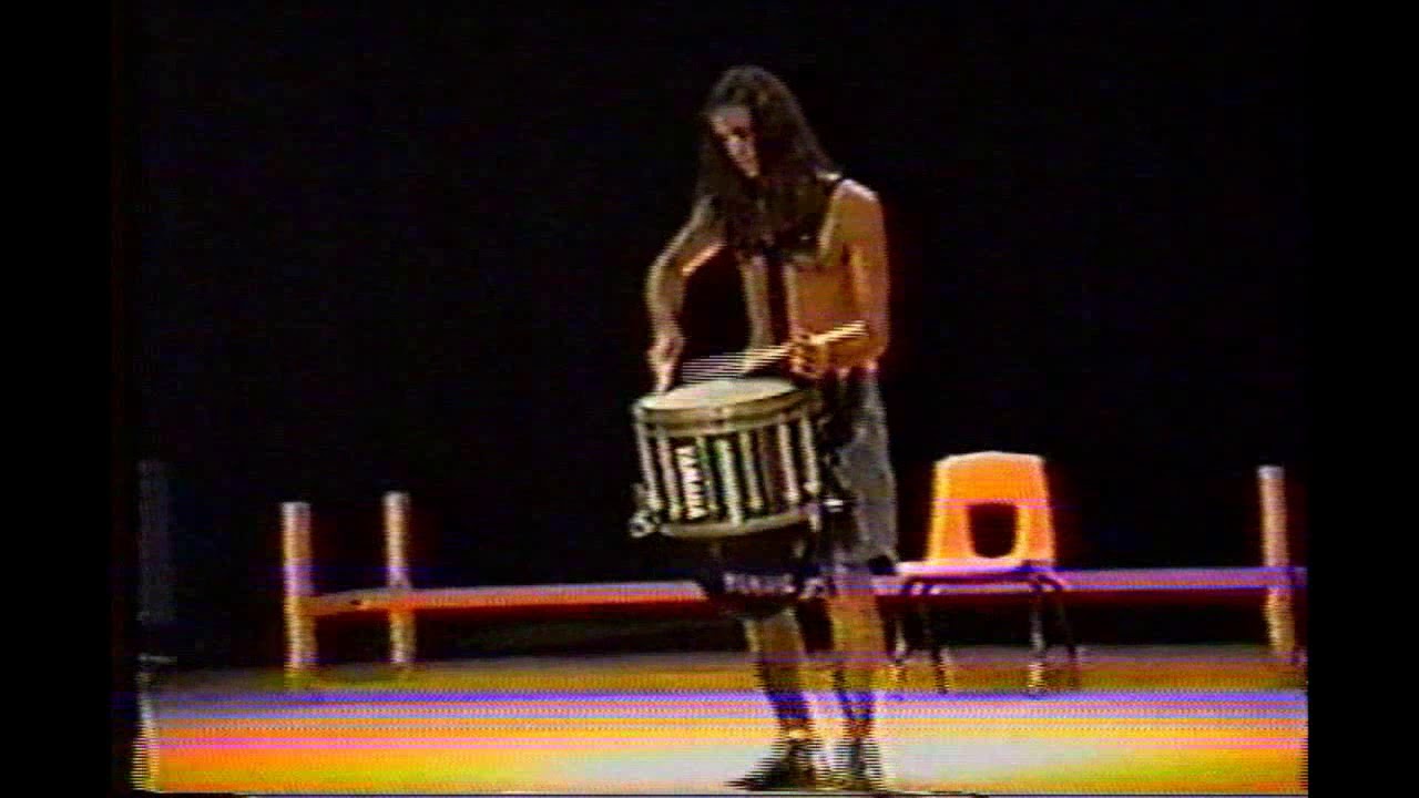Roger Carter - Snare Individuals Rehearsal - 1994 - YouTube