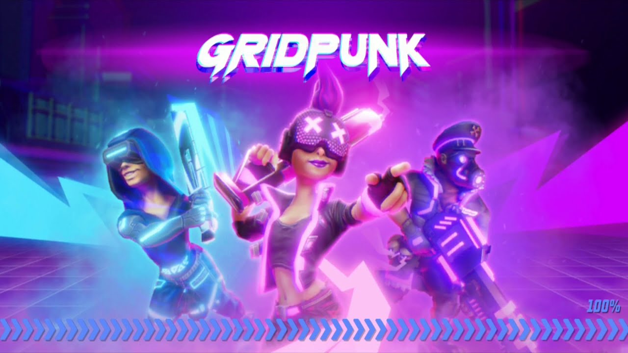GRIDPUNK Dive into the Futuristic Cybernetic World - YouTube