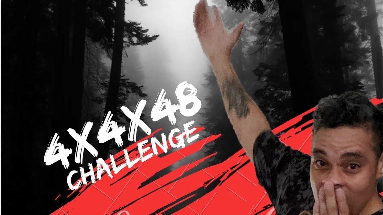 Running the David Goggins 4x4x48 challenge | Hard but worth it - YouTube