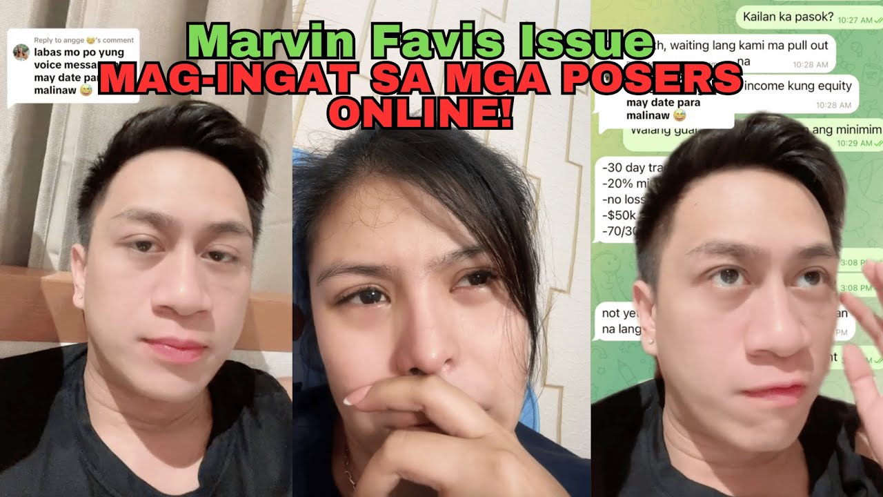 2.5M Scam Issue kay LADY DENILY VS Poser Marvin Favis - Hindi lahat ng ...