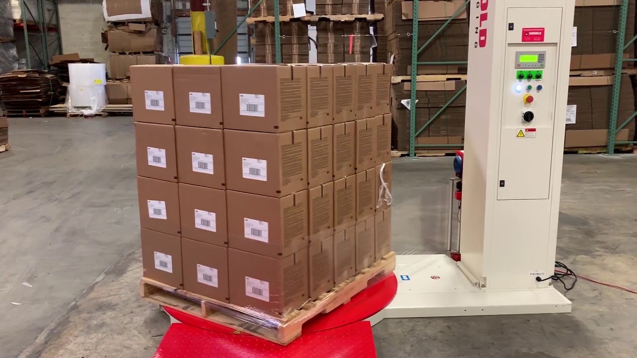 Arnold Packaging 2000B Stretch Wrapper - YouTube