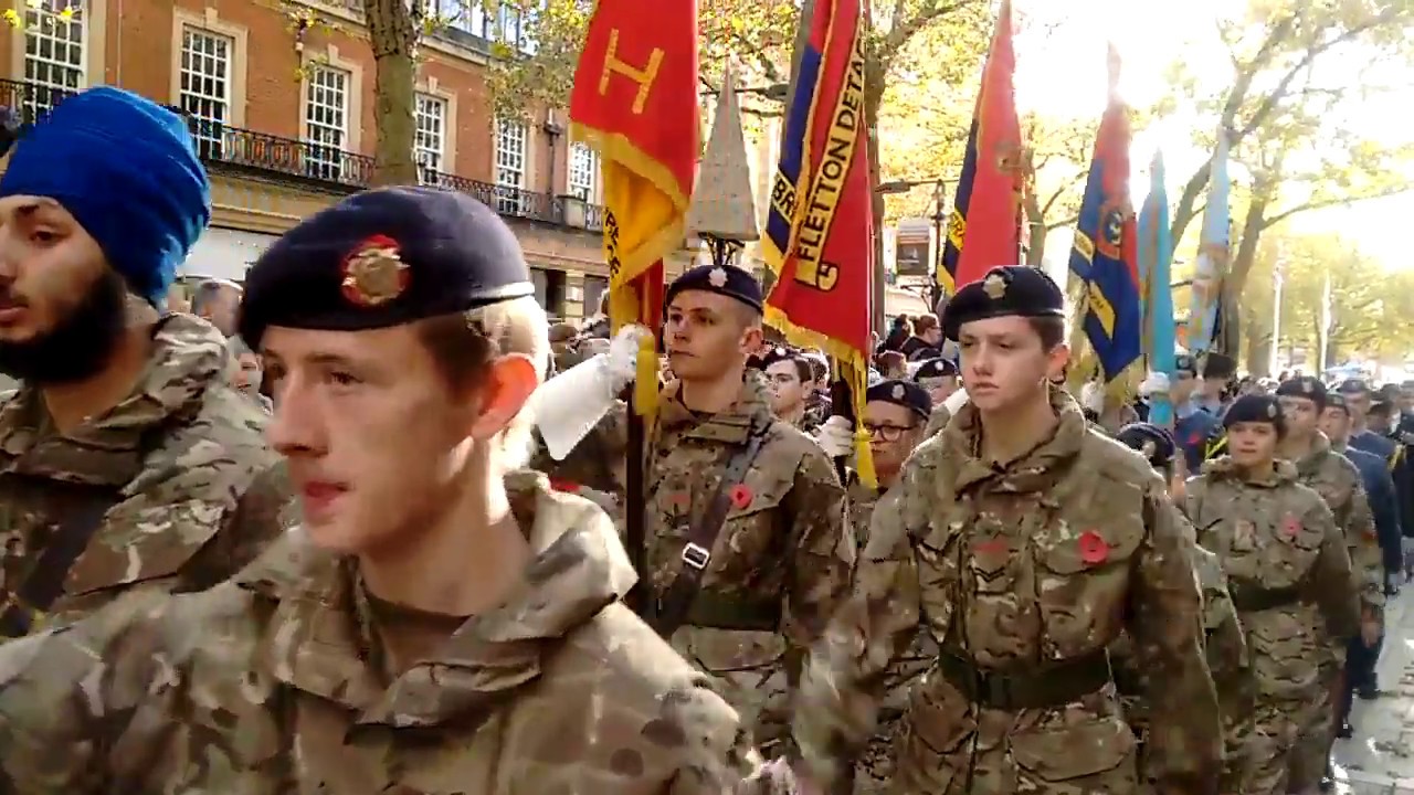 Remembrance Day Parade 2018 - Peterborough - YouTube