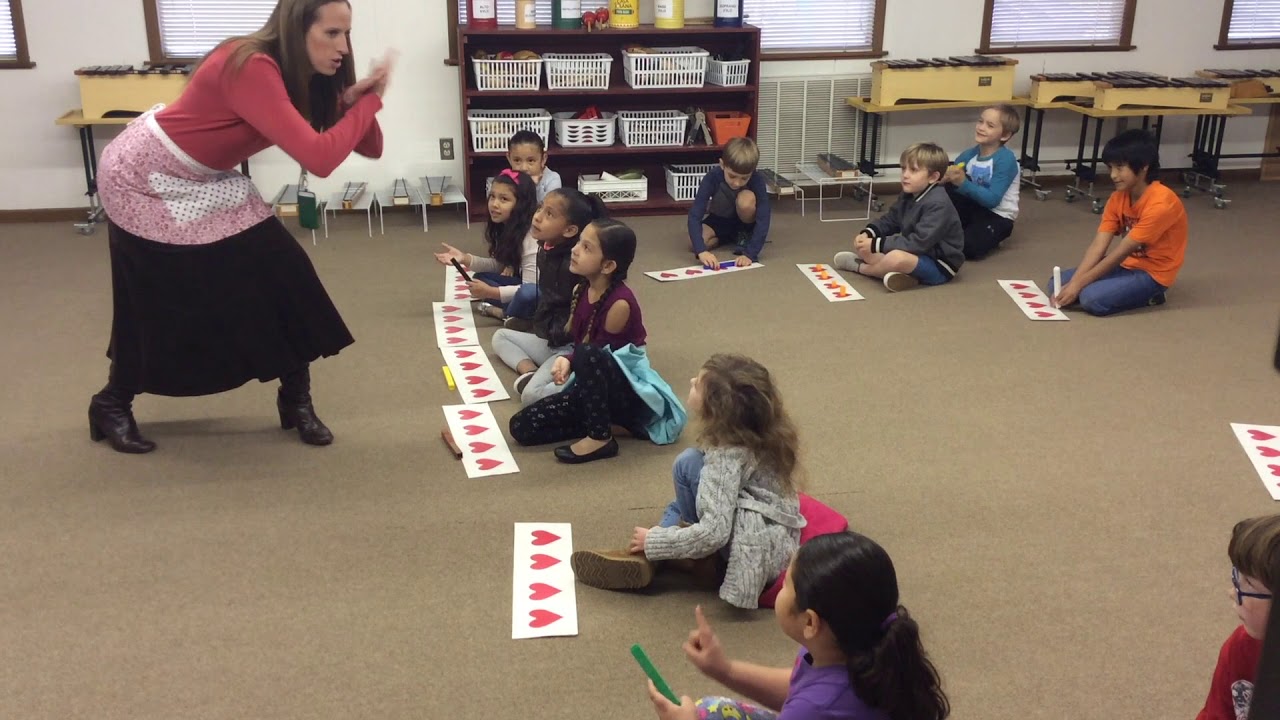 1st Grade: Visual Preparation of Quarter Rest (Kodály Today) - YouTube