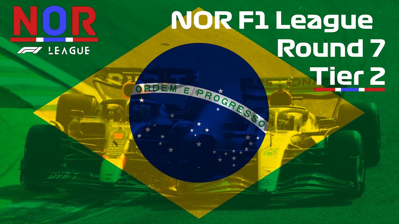 NOR F1 Leauge Tier 2 - Season 2 - Round 7 in Brazil - YouTube