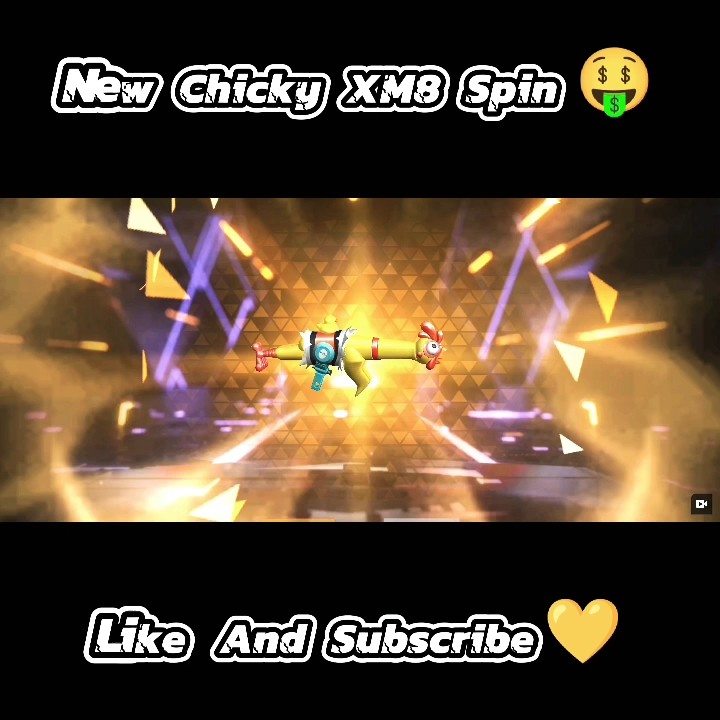 New Xm8 Screaming chicky Skin 1 Spin Trick!🤑 New Chicky Royal. FF New ...