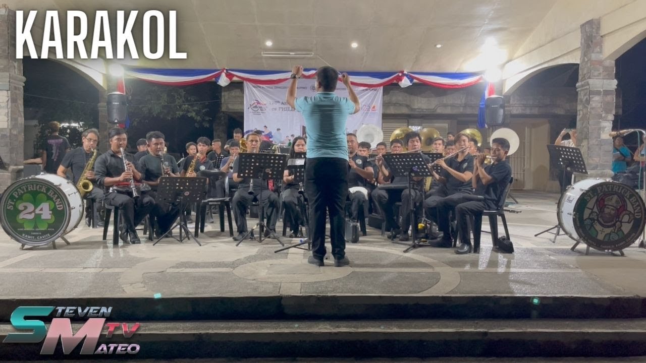 Karakol - St. Patrick Band 24 - Musikalayaan Serenata 2023 | Steven ...