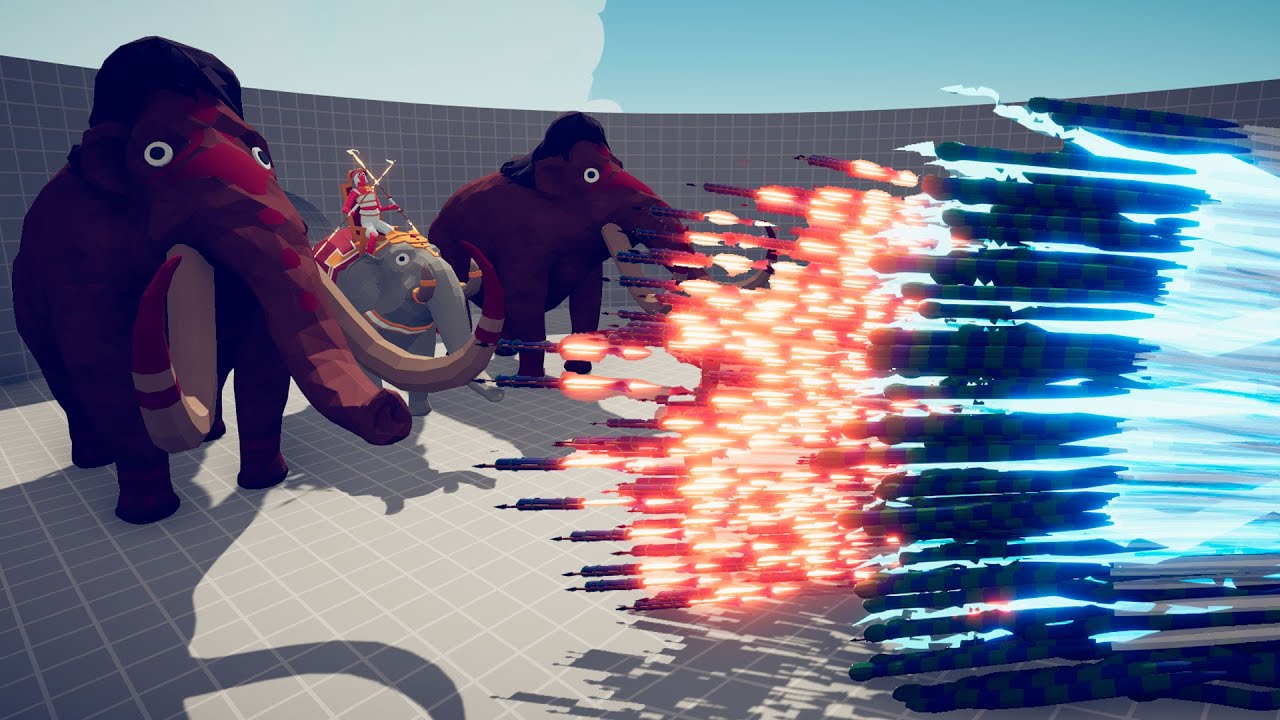 TRIO MAMMOTH vs EVERY GOD | TABS - Totally Accurate Battle Simulator ...