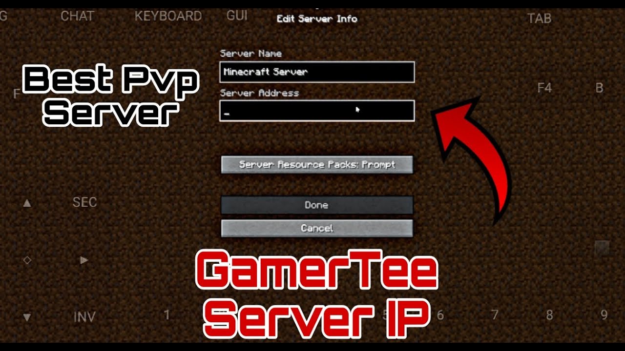Gamertee Pvp Server IP #bestserver #pvpserver #viralvideo @MrGamerTee ...