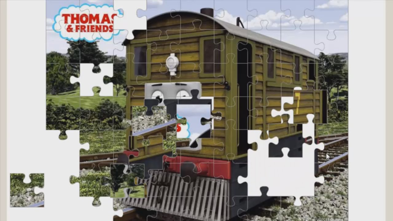 Thomas the Tank Engine Puzzle - Thomas and Friends Games For Kids - YouTube