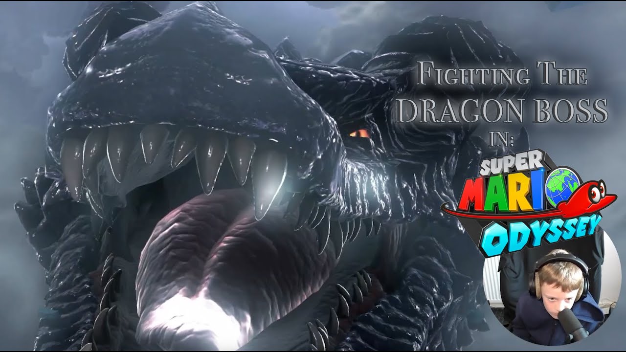 Fighting the Dragon in Super Mario Odyssey! - YouTube