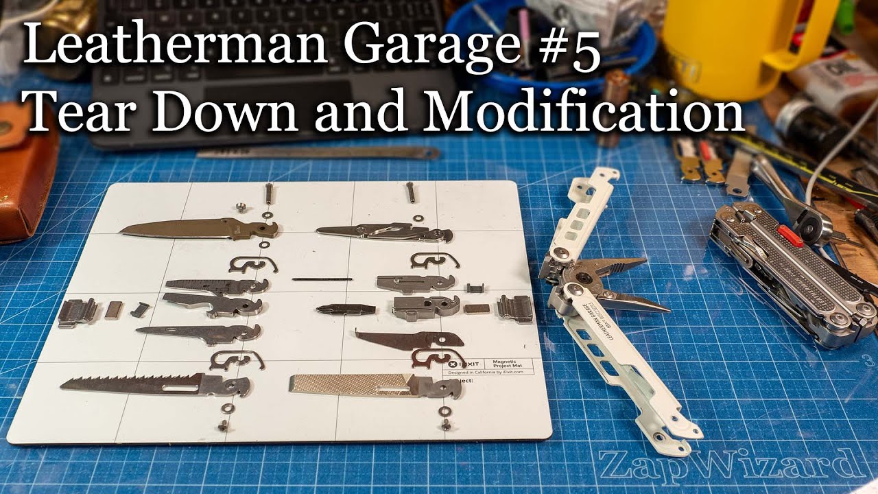 Leatherman Garage #5, Modifications & Tear Down - YouTube
