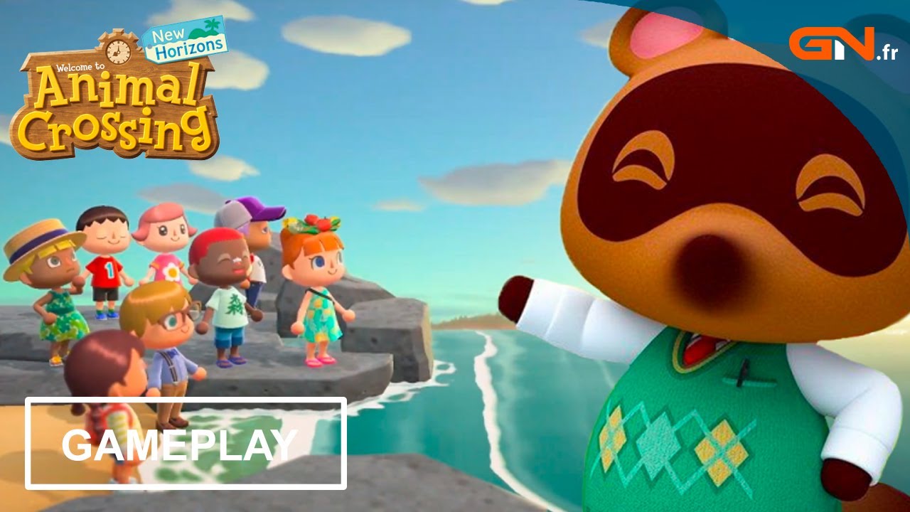 Nous avons fait du troll avec Zipper dans Animal Crossing: New Horizons ...