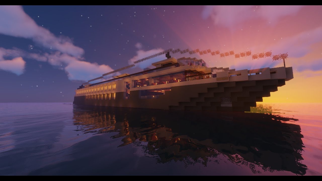 Minecraft: River Cruiseship - YouTube