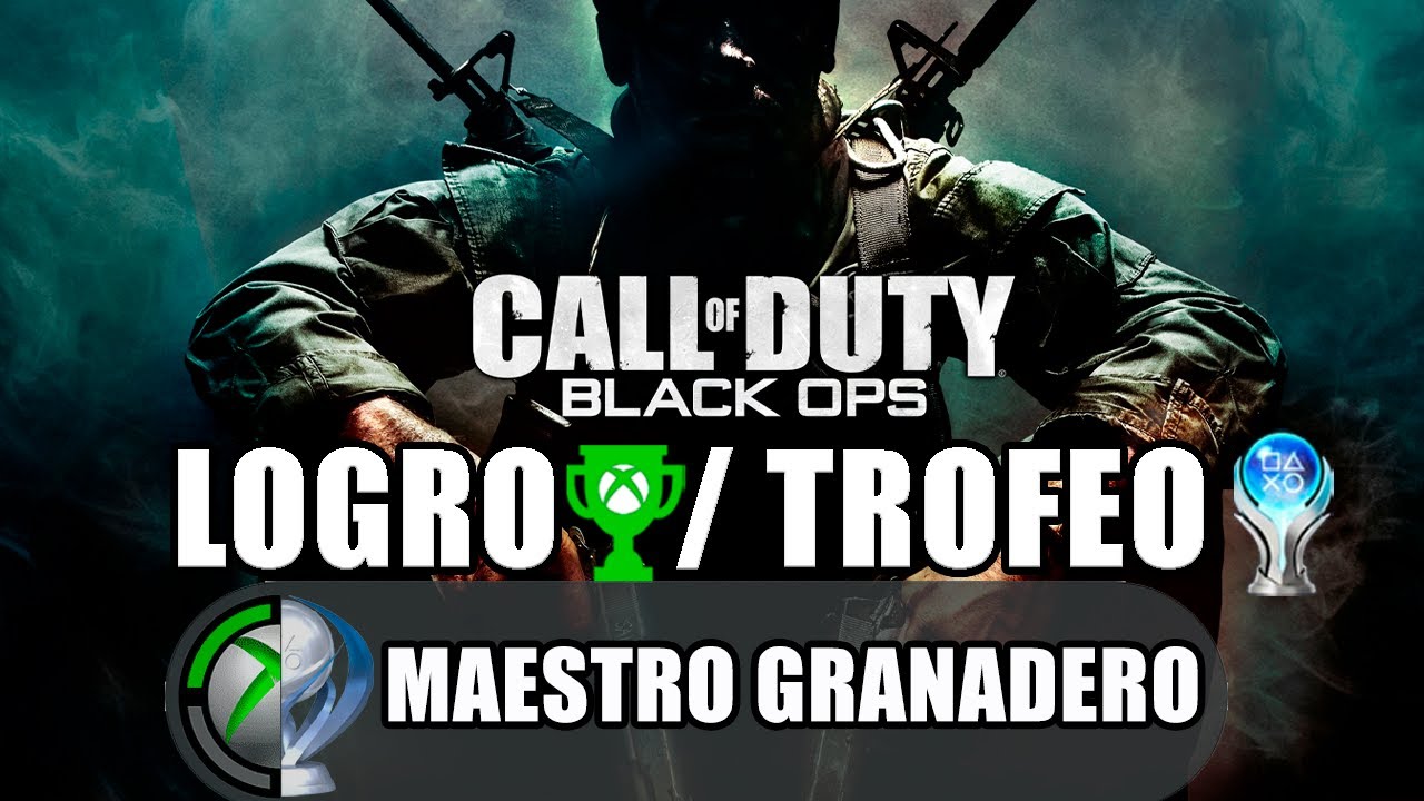 Call of Duty Black Ops: Logro/Trofeo (Maestro granadero) |Frag Master ...